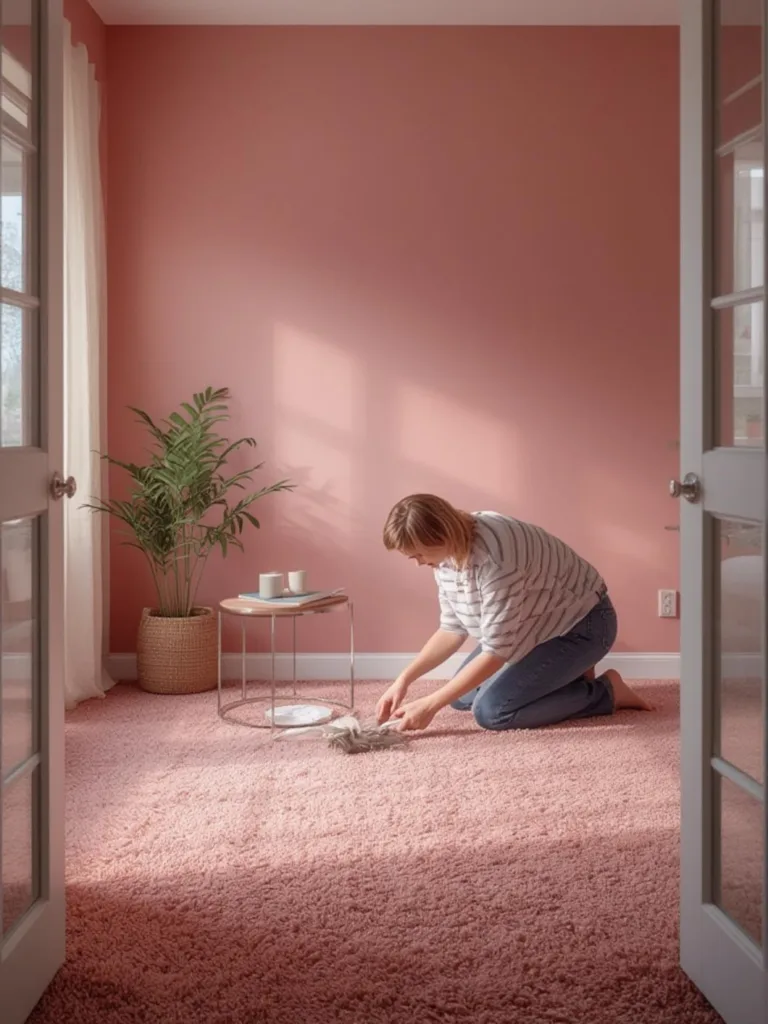 5 Best Carpet Colors to Match Pink Walls